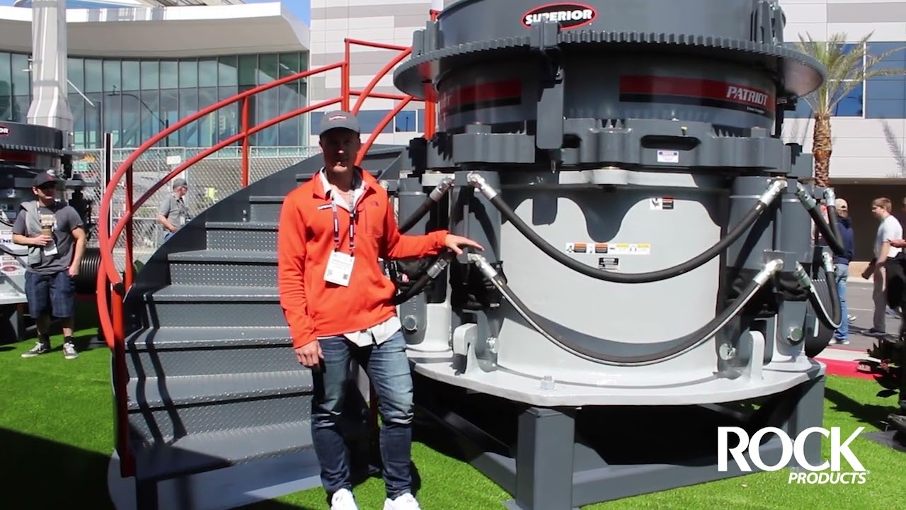 Superior Industries displays 3 cones at ConExpo-Con/Agg 2023