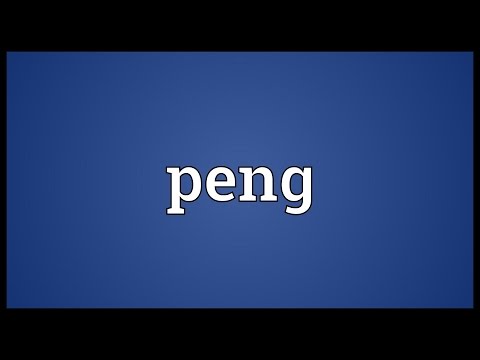 Peng Meaning