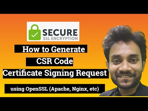 How to Generate CSR Certificate Signing Request Code For SSL using OpenSSL (Apache, Nginx, etc)
