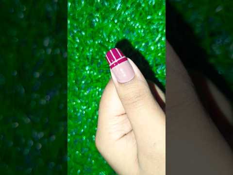 Aesthetic Tape Nailartโค๏ธโจ.....||YOUTUBE||....#nails #nailart #trending #shorts #subscribe .....