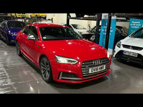 2018 Audi S5 Sportback For Sale at Ron Hodgson Specialist Cars