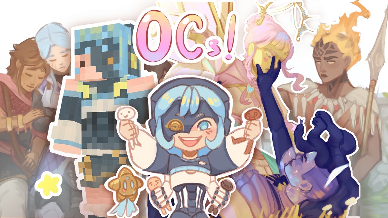 Drawing My OCs For Once