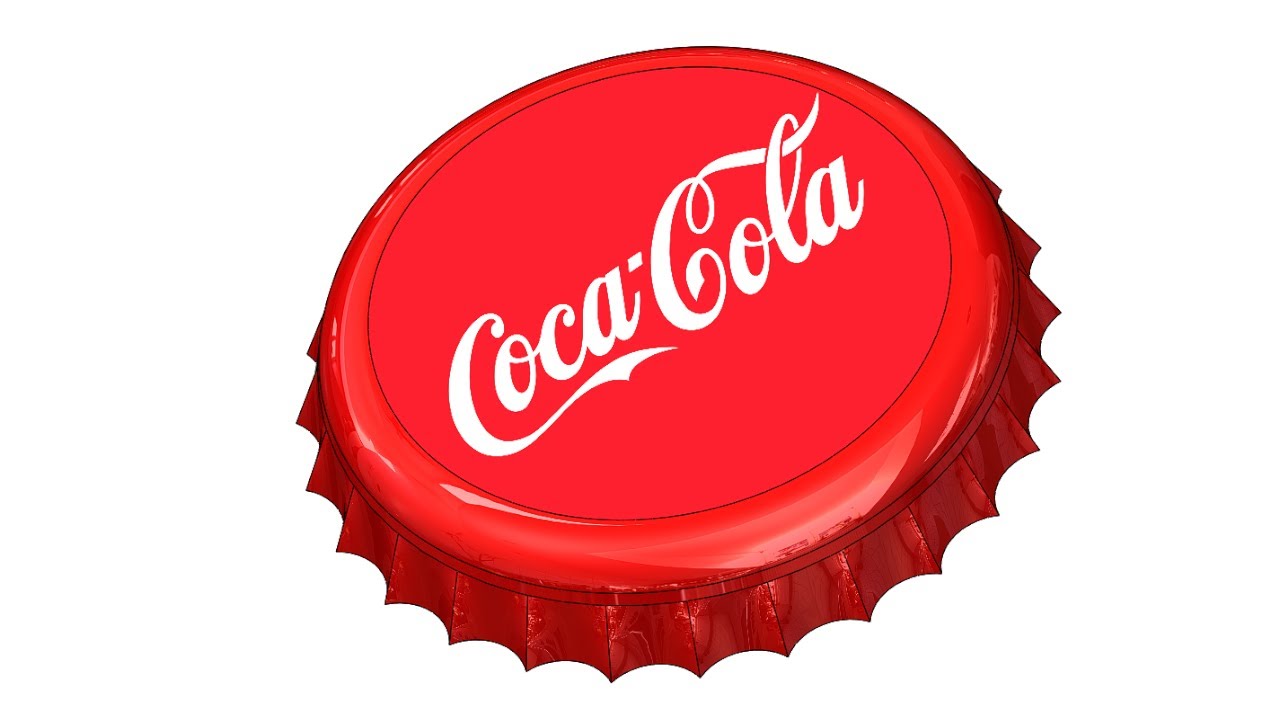 Coca Cola Cap Solidworks Tutorial | Exercise No. 63