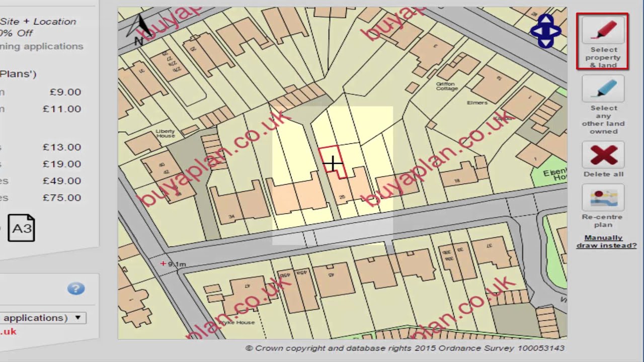 How to Order A Planning Map from BuyAPlan.co.uk