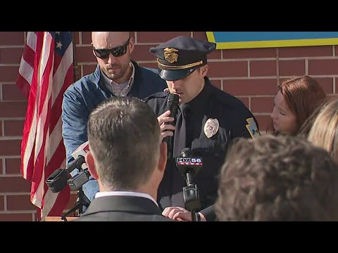 Detective Kyle Gilmartin returns home