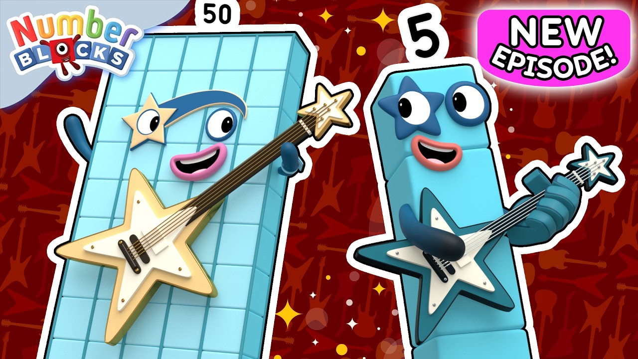You're Five Ones and I'm Five Tens - Full Episode | Series 8 E26 | Numberblocks