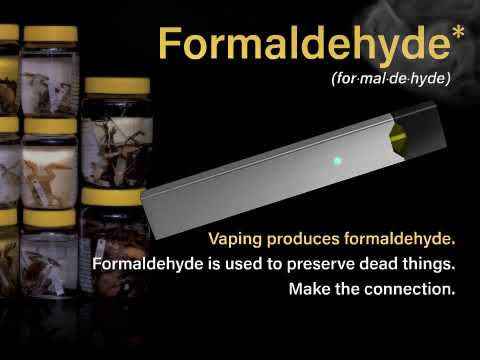 Don't Take the Vape - Formaldehyde