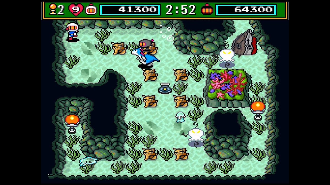 Super Bomberman 3 SNES 2 player Netplay game