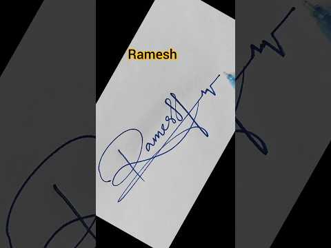 Ramesh name sign।। Ramesh name signature।। Ramesh name ।। Name sign
