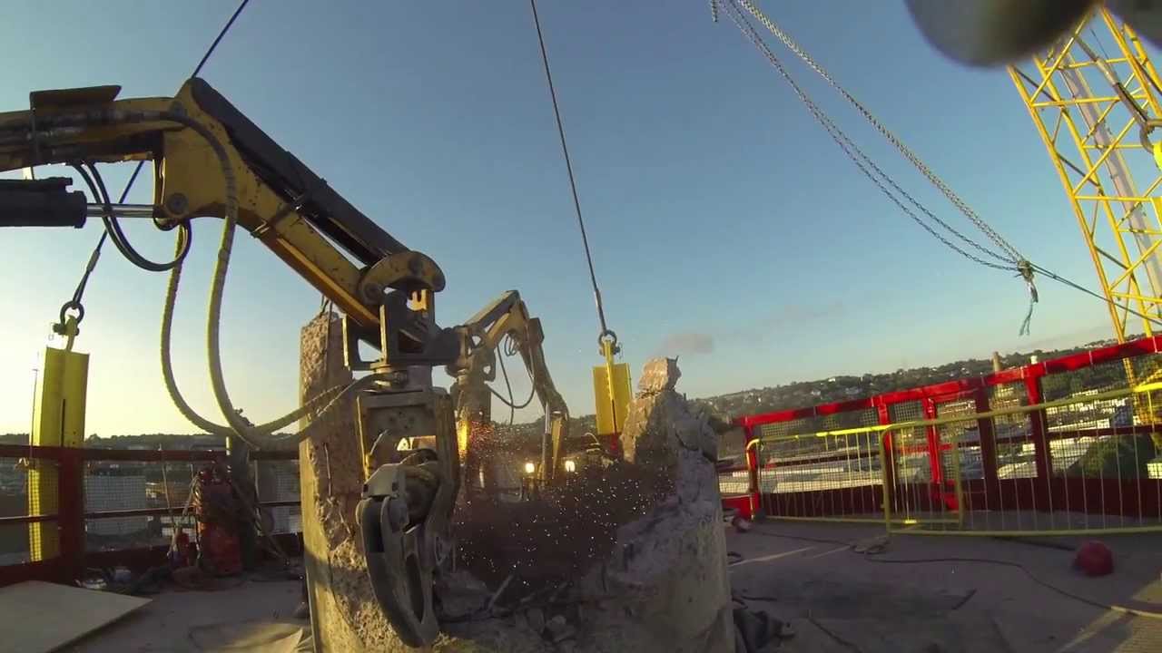 Industrial Chimney Stack Demolition by Dolan Demolition