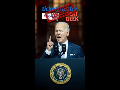 President Biden called out Ticketmaster, StubHub, SeatGeek for scamming everyone with fees!