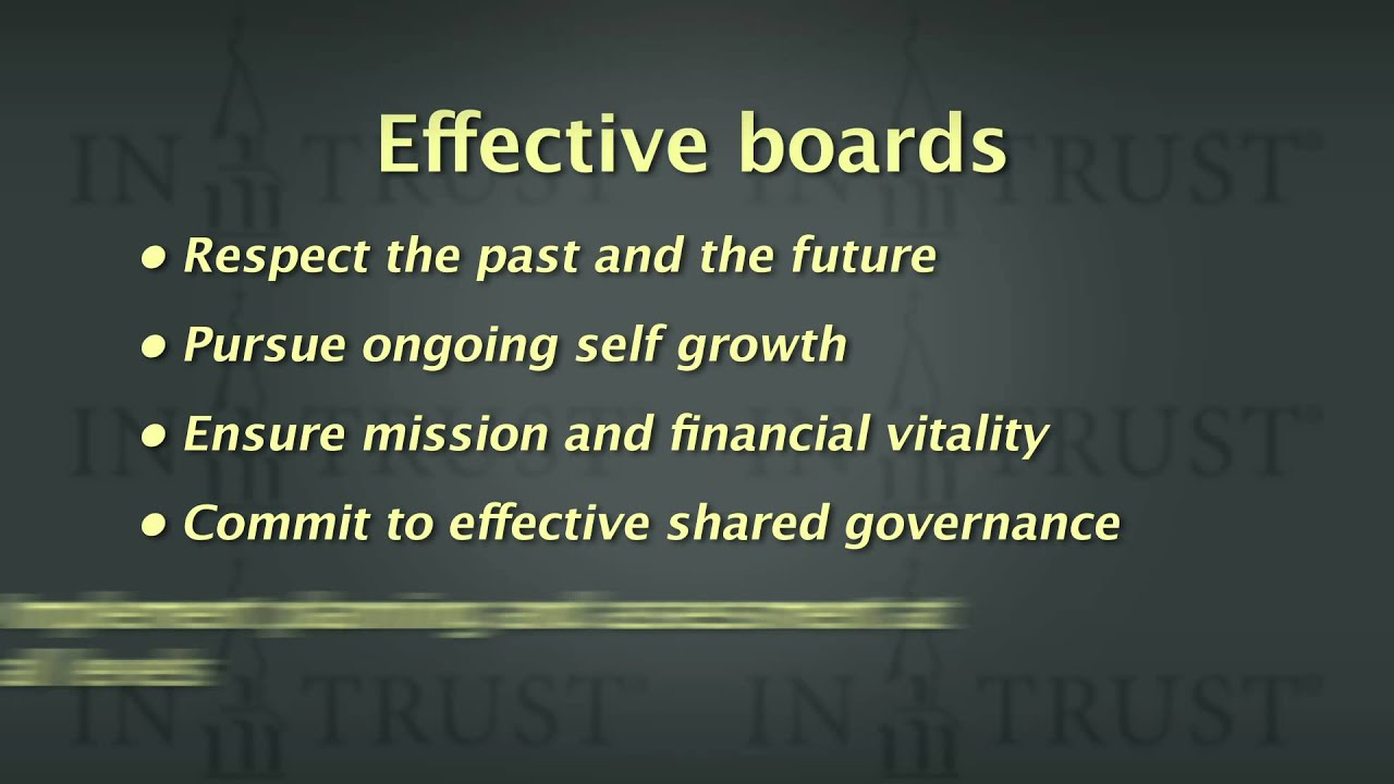 Governance Minute: Essentials of Good Board Governance
