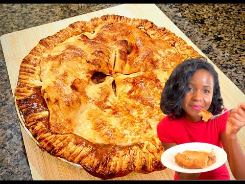 How to make the EASIEST homemade APPLE PIE recipe with store-bought pie crust