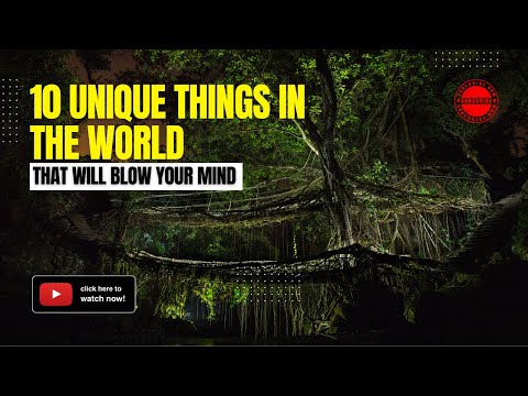 10 Unique Things in the World That Will Blow Your Mind