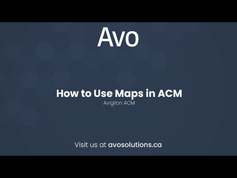 How to Use Maps in ACM