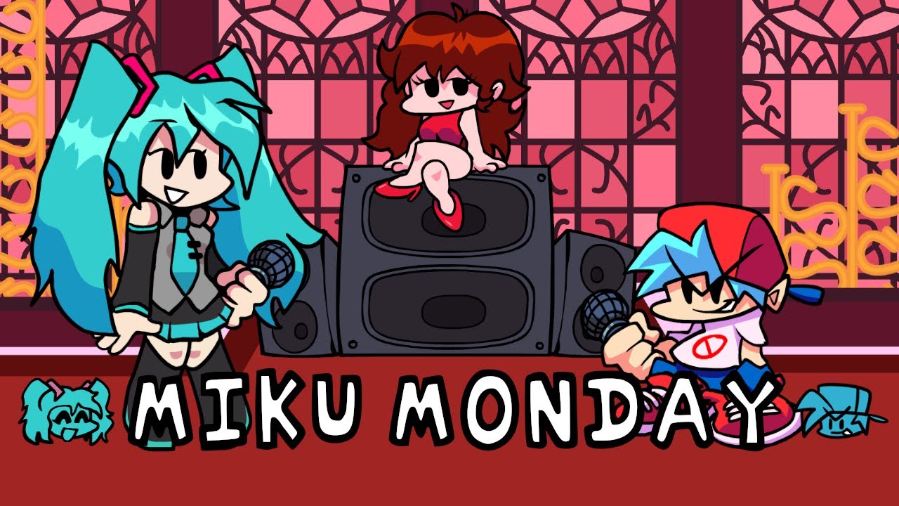 Miku Monday - preview of a Friday Night Funkin' mod