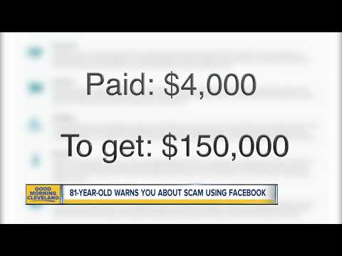 81-year-old warns you about scam using Facebook scam