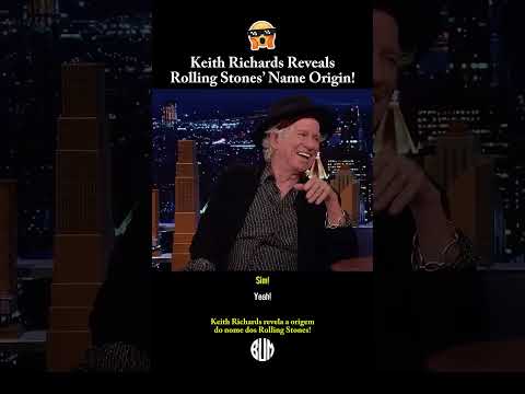 Keith Richards Reveals Rolling Stones’ Name Origin! #RollingStones #KeithRichards #JimmyFallon #Rock