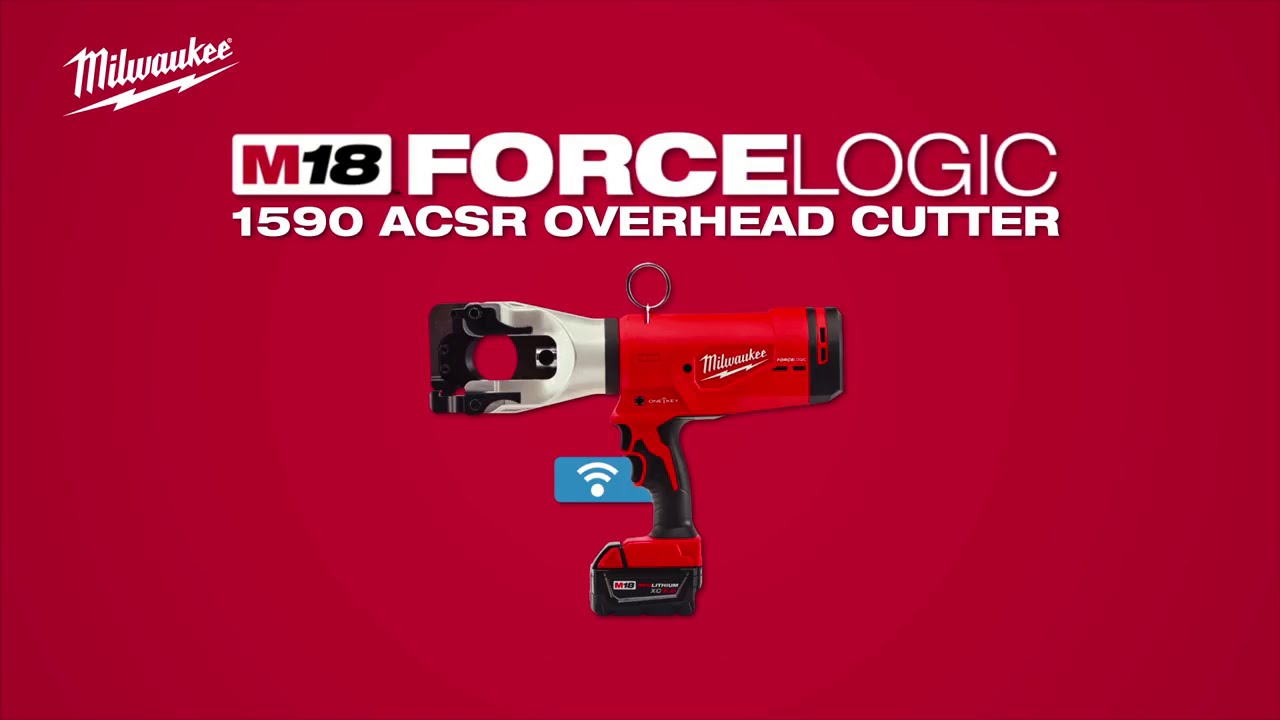Milwaukee M18 FORCE LOGIC 1590 ACSR Cable Cutter 2777-21