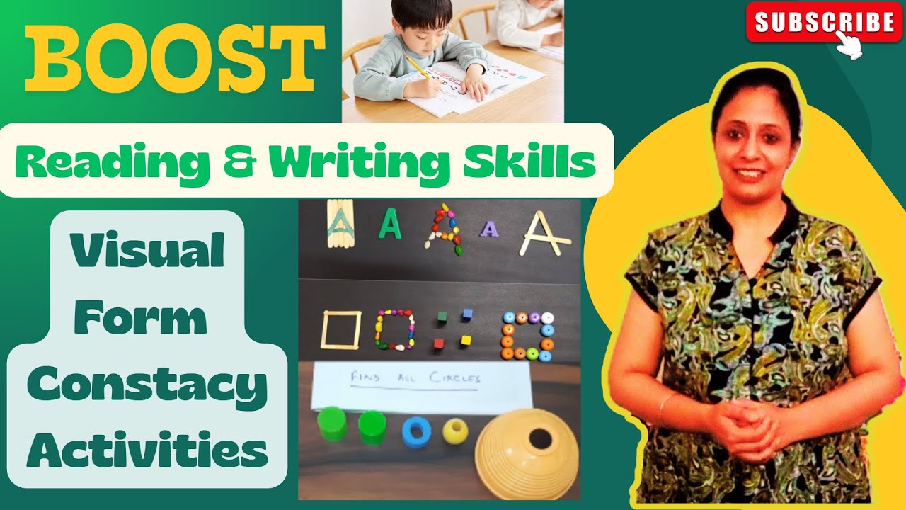 5 Visual Form Constancy Activities for Academic SUCCESS in Children