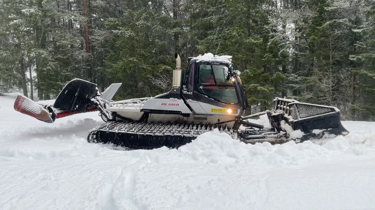 Pistmaskin Prinoth BR 350 Bison, Malung-Sälen, Klaravik aukt