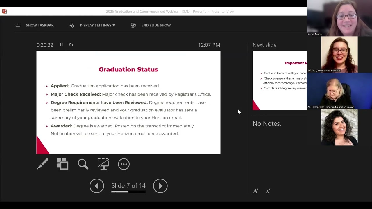 2026 Graduation and Commencement Webinar