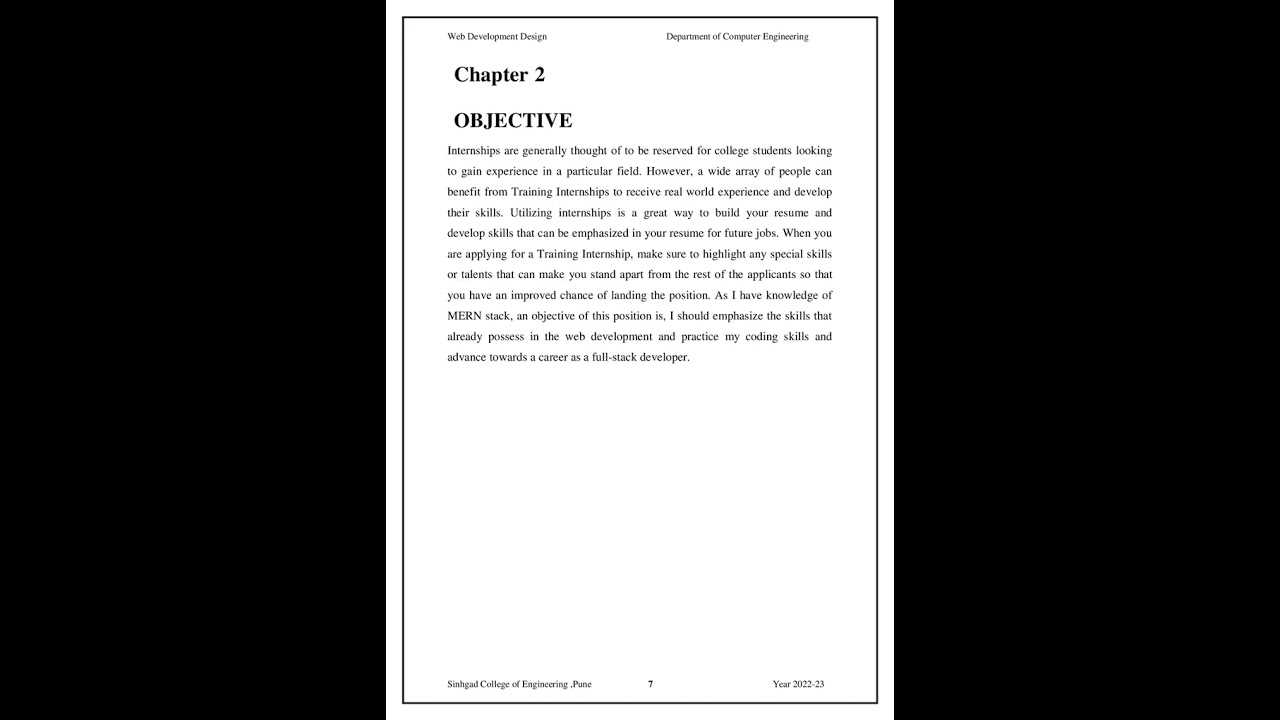 Web Development and Design Internship Report.