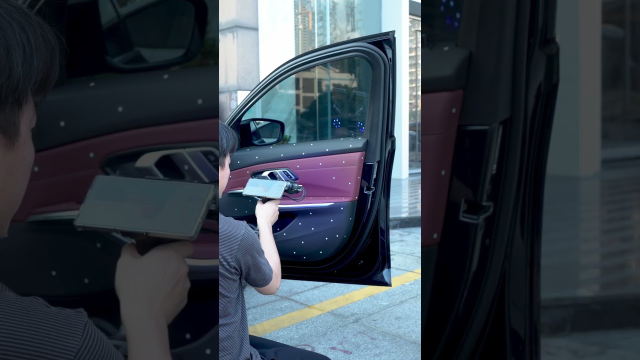 Wireless Car Interior Scanning with Creality Raptor Pro