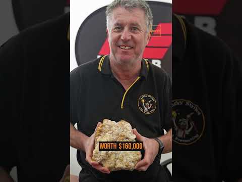 An amateur gold digger in Australia has unearthed a massive gold nugget worth $160,000.