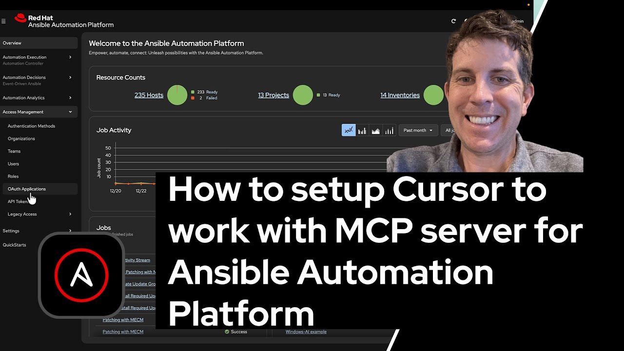 How to setup Cursor to work with MCP server for Ansible Automation Platform (Step-by-Step)