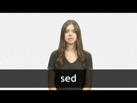 How to pronounce SED in European Spanish