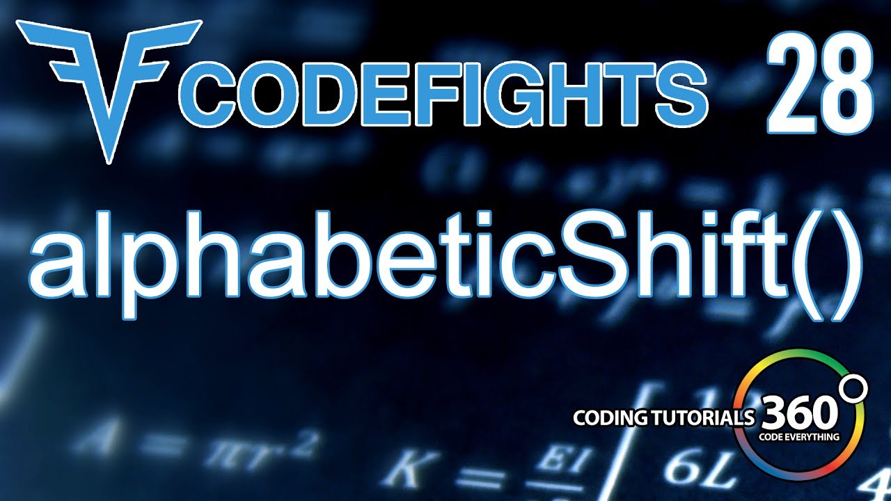 AlphabeticShift | CodeFights Intro Algorithm JavaScript Solution and Breakdown