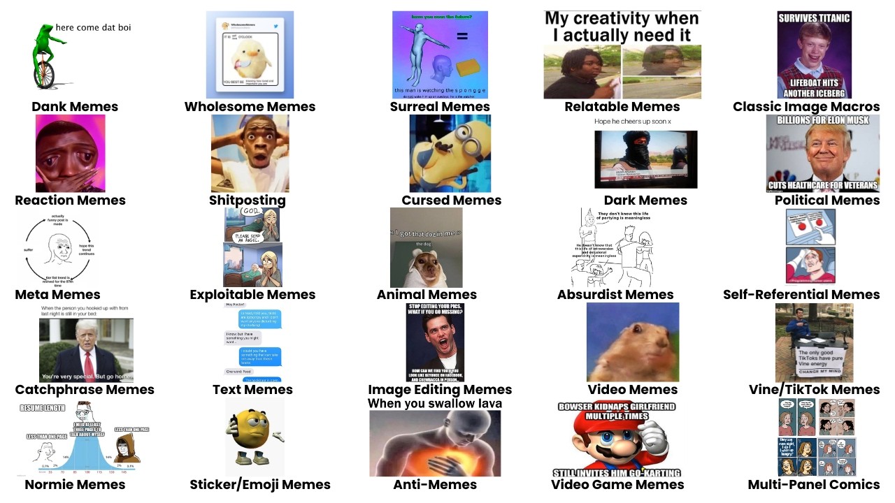 Every Type of Meme Explained in 9 Minutes