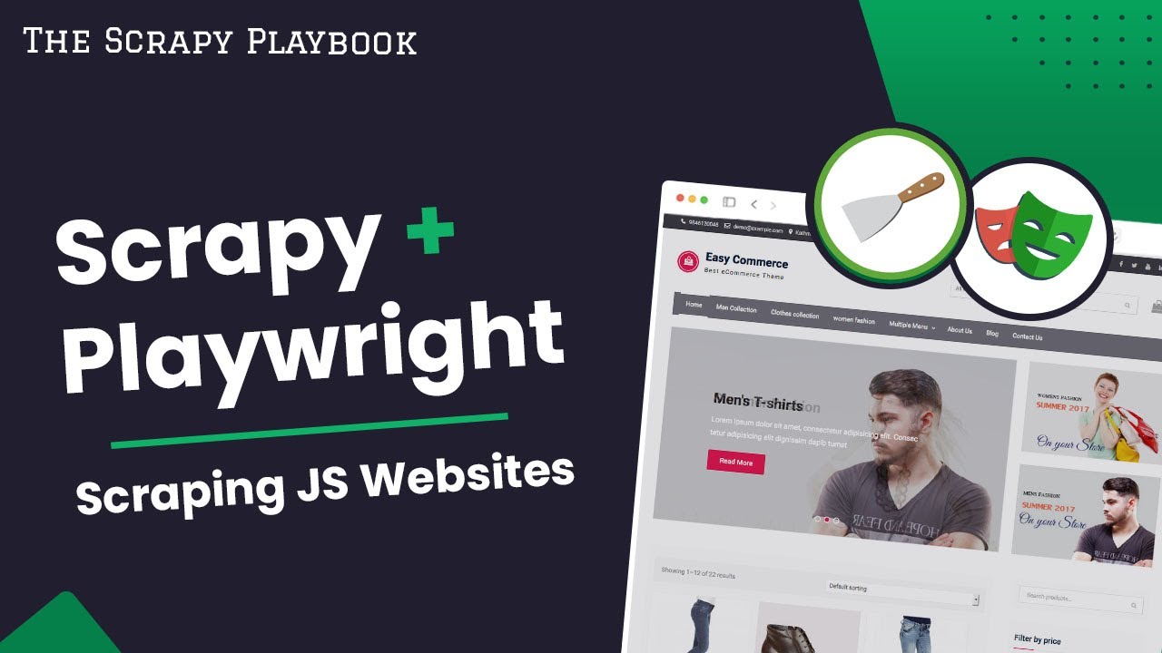 Scrapy-Playwright: How To Scrape Dynamic JS Websites (2022)