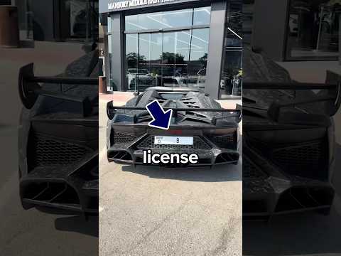 How do License Plates Actually Work? 😳 #cars