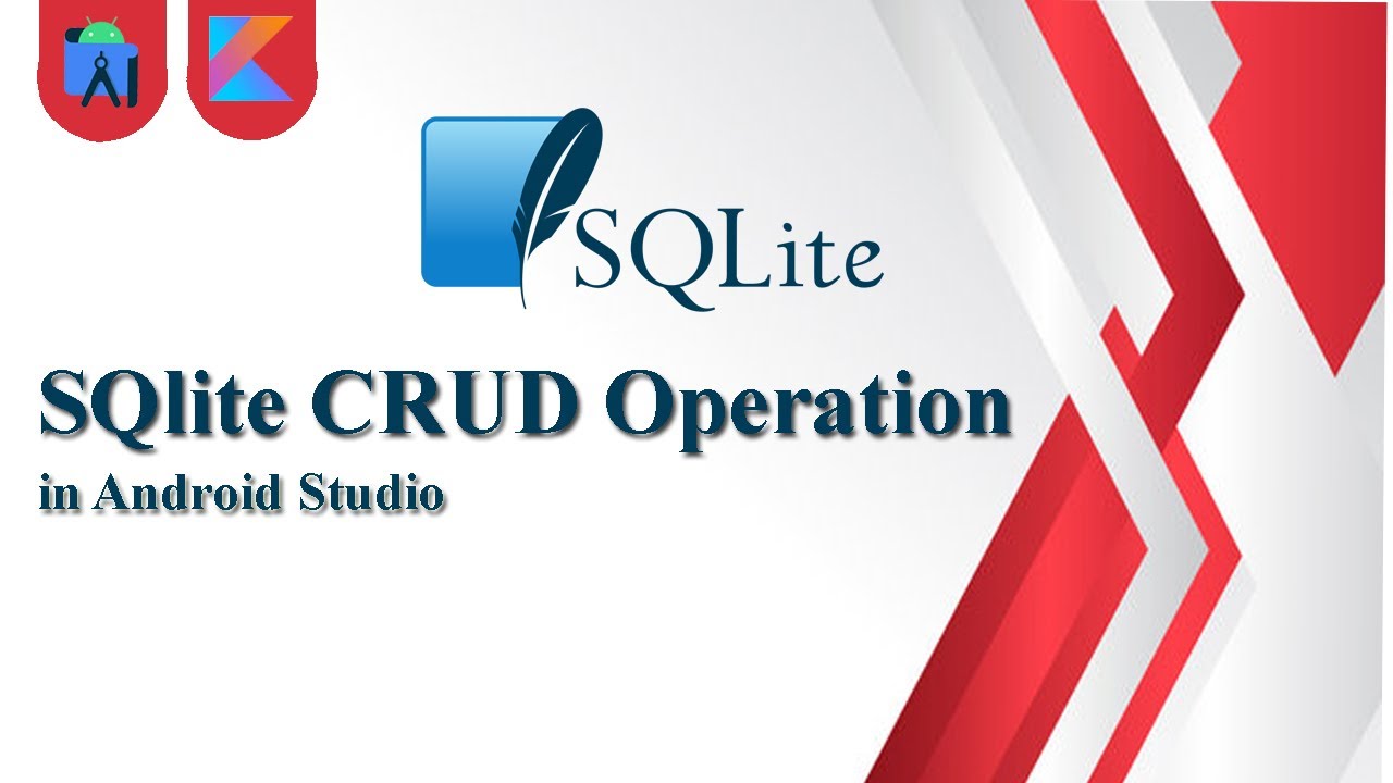 SQlite CRUD Operation in Android Studio | Part 2 | Handle Operations| Kotlin | Android Tutorials