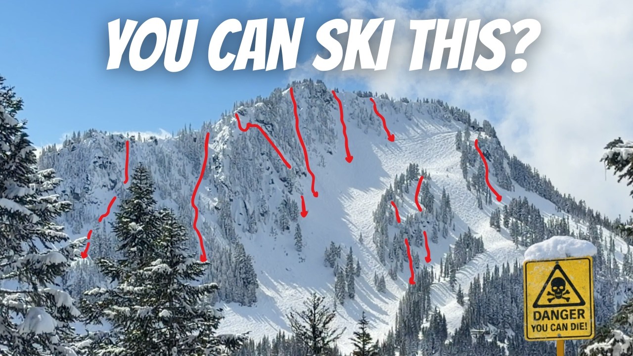 My first time skiing STEVENS PASS