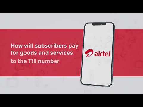 How to pay for goods and services using the merchant till.