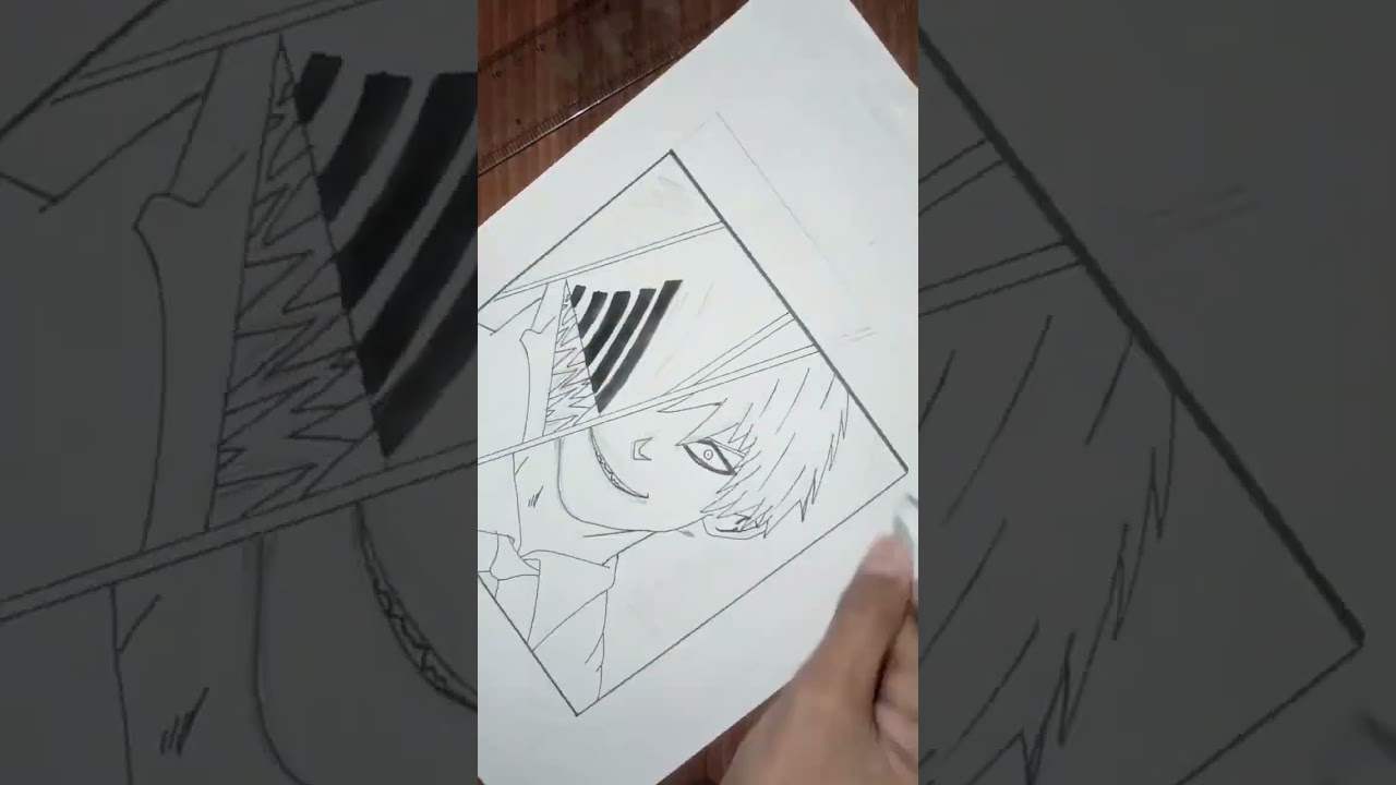 Chainsaw Man #denji #chainsawman #sketch #drawing   Reference: Deviantart
