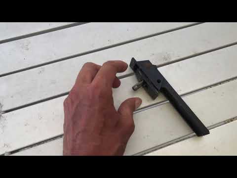 Colorado Carefree RV Awning canopy handle repair