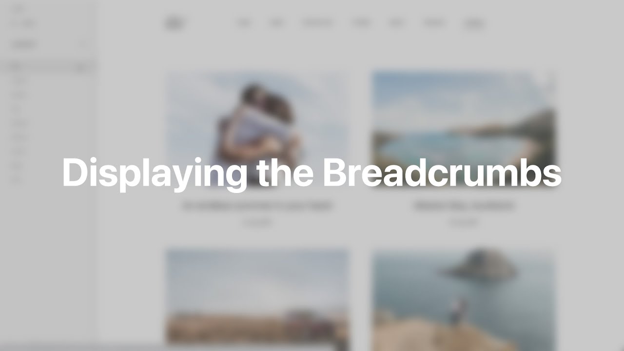 Displaying the Breadcrumbs | YOOtheme Documentation