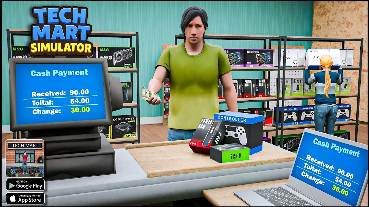 Tech Shop Manager - Tech Mart | Android Gameplay 