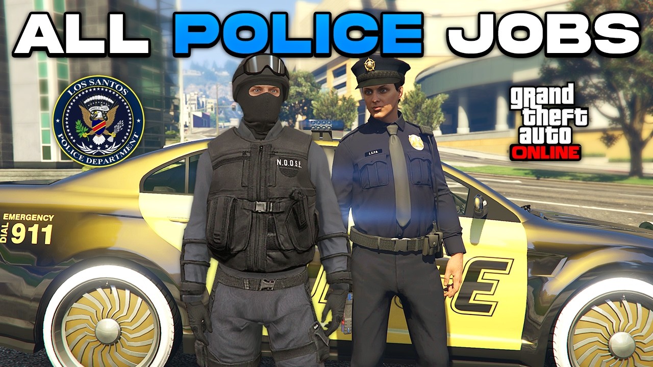 *EASY* Get ALL Modded Police Jobs in GTA 5 Online! (Updated)