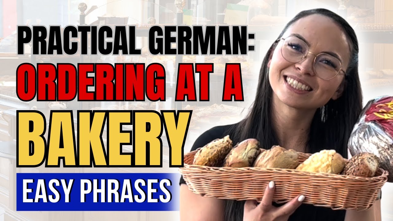 How to order at the bakery | German lesson for beginners