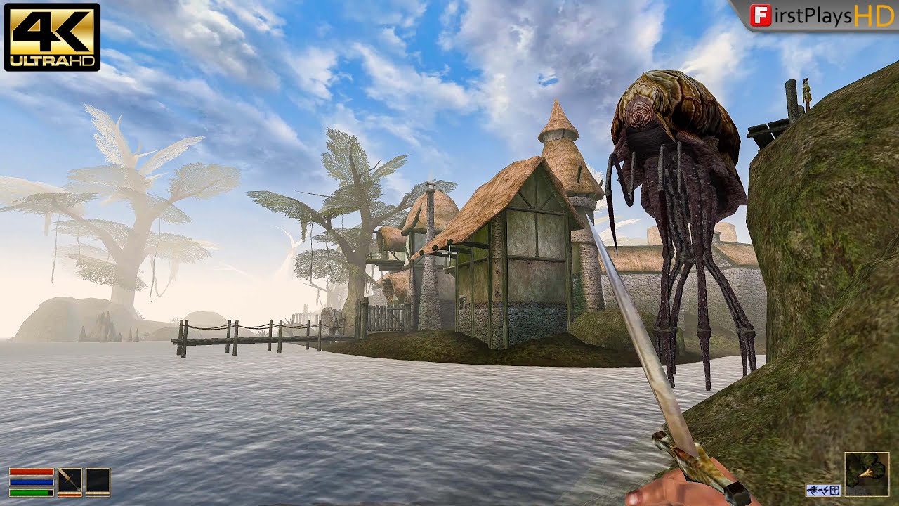 The Elder Scrolls III: Morrowind  (2002) - PC Gameplay 4k 2160p / Win 10