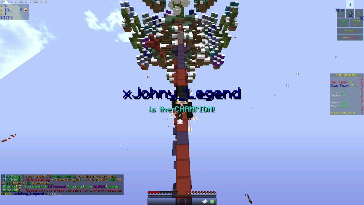 I got ban from blocks mc for nothing