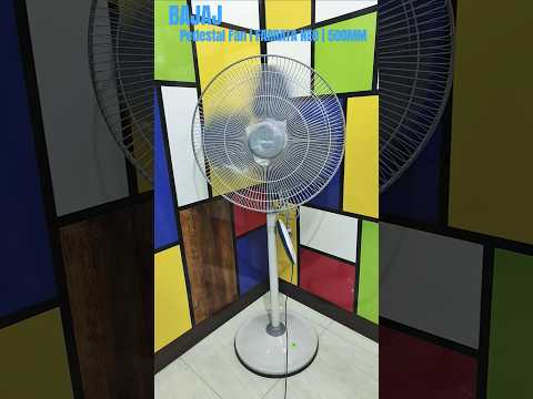 Bajaj 500MM Pedestal Fan Farrata Neo First Look #shorts #ytshorts #bajaj #pedestalfan #fans