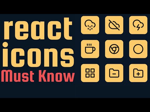 React Icons in Reactjs (react-icons) | React Icons all you need to know