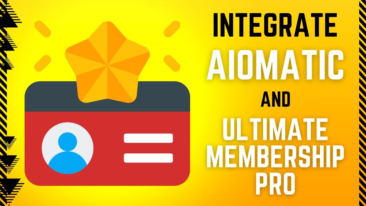 Update: Connect Ultimate Membership Pro with Aimogen to create AI membership sites in no time!