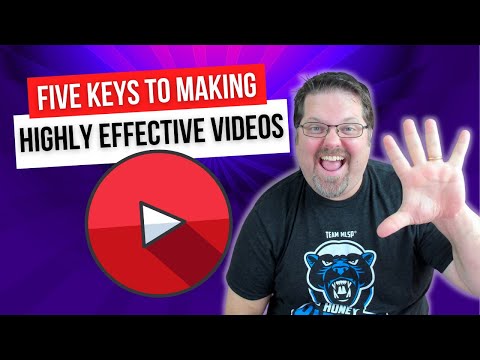Five Keys To Creating Effective Videos That Get Results